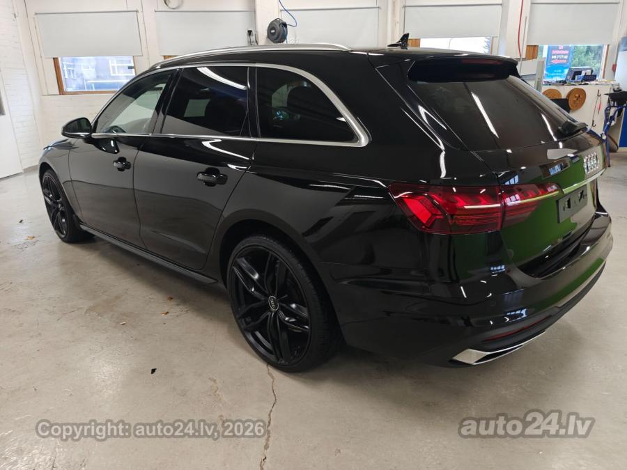Black Audi A4 2020 in Tallinn, with an engine capacity of 2.00 L and mileage of 224 thousand km for 15290 €, photo 7 on AUTOMOTO.COM.LV