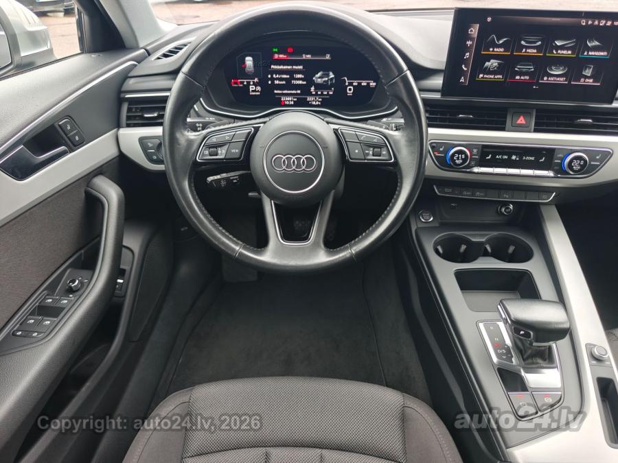 Black Audi A4 2020 in Tallinn, with an engine capacity of 2.00 L and mileage of 224 thousand km for 15290 €, photo 14 on AUTOMOTO.COM.LV