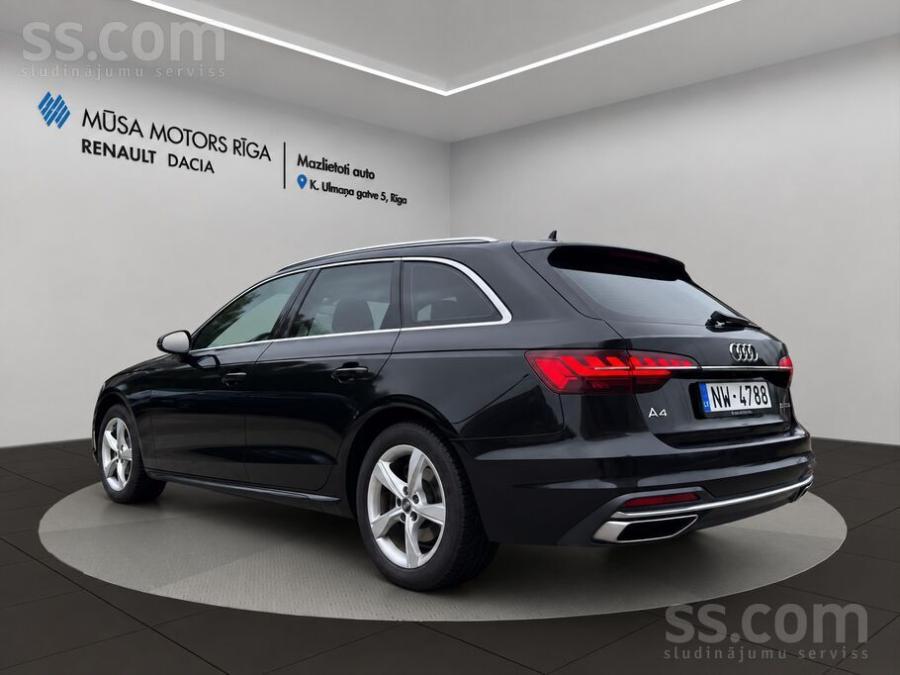 Melns Audi A4 2020 Rīga, ar dzinēja tilpumu 2.00 L un nobraukumu 197 tūkst. km par 14995 €, foto 5 vietnē AUTOMOTO.COM.LV