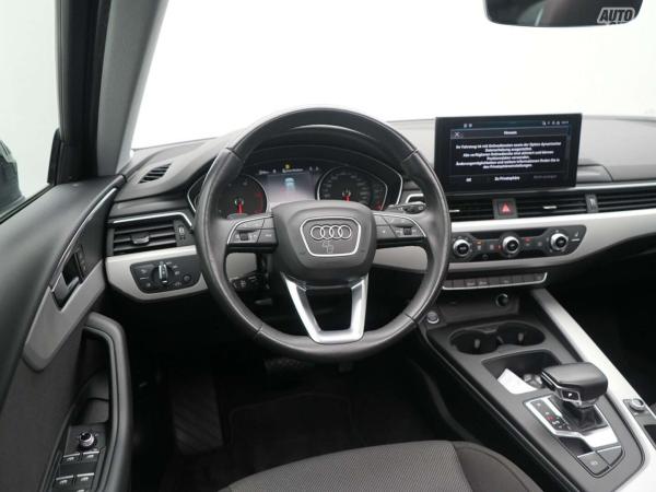 Black Audi A4 2021 in Kaunas, with an engine capacity of 2.00 L and mileage of 75 thousand km for 29804 €, photo 7 on AUTOMOTO.COM.LV