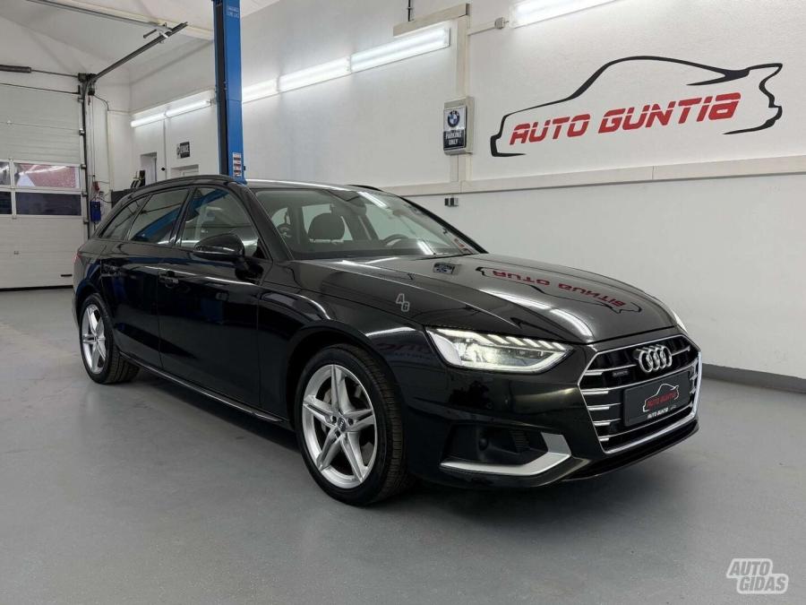 Melns Audi A4 2021 Kauņa, ar dzinēja tilpumu 3.00 L un nobraukumu 100 tūkst. km par 31124 €, foto 1 vietnē AUTOMOTO.COM.LV