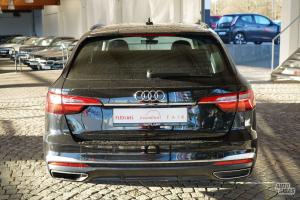 Black Audi A4 2021 in Kaunas, with an engine capacity of 2.00 L and mileage of 65 thousand km for 32649 €, photo 4 on AUTOMOTO.COM.LV
