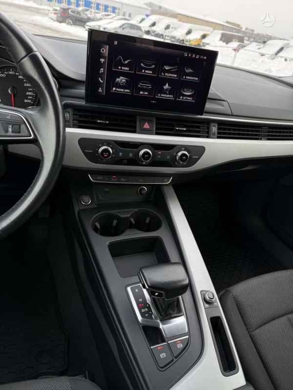 Black Audi A4 2021 in Taurage, with an engine capacity of 2.00 L and mileage of 227 thousand km for 16400 €, photo 11 on AUTOMOTO.COM.LV