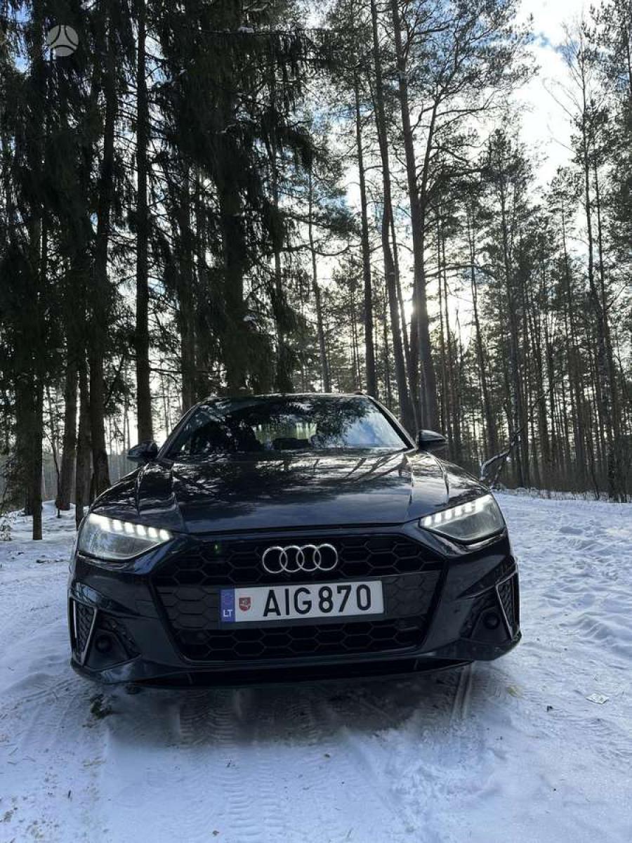 Melns Audi A4 2021 Alīta, ar dzinēja tilpumu 2.00 L un nobraukumu 205 tūkst. km par 21000 €, foto 2 vietnē AUTOMOTO.COM.LV