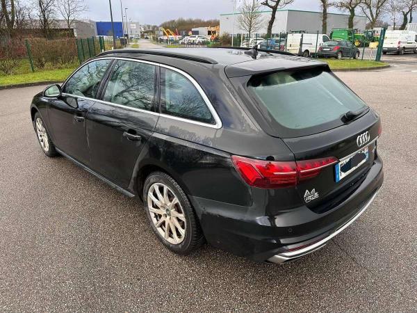 Black Audi A4 2021 in Silute, with an engine capacity of 1.97 L and mileage of 281 thousand km for 11900 €, photo 4 on AUTOMOTO.COM.LV