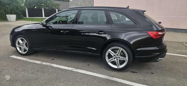 Black Audi A4 2021 in Telschi, with an engine capacity of 1.97 L and mileage of 280 thousand km for 12900 €, photo 3 on AUTOMOTO.COM.LV
