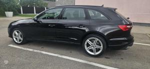 Black Audi A4 2021 in Telschi, with an engine capacity of 1.97 L and mileage of 280 thousand km for 12900 €, photo 4 on AUTOMOTO.COM.LV