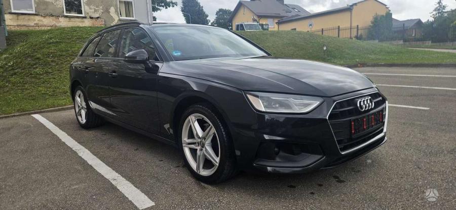 Black Audi A4 2021 in Telschi, with an engine capacity of 1.97 L and mileage of 280 thousand km for 12900 €, photo 6 on AUTOMOTO.COM.LV
