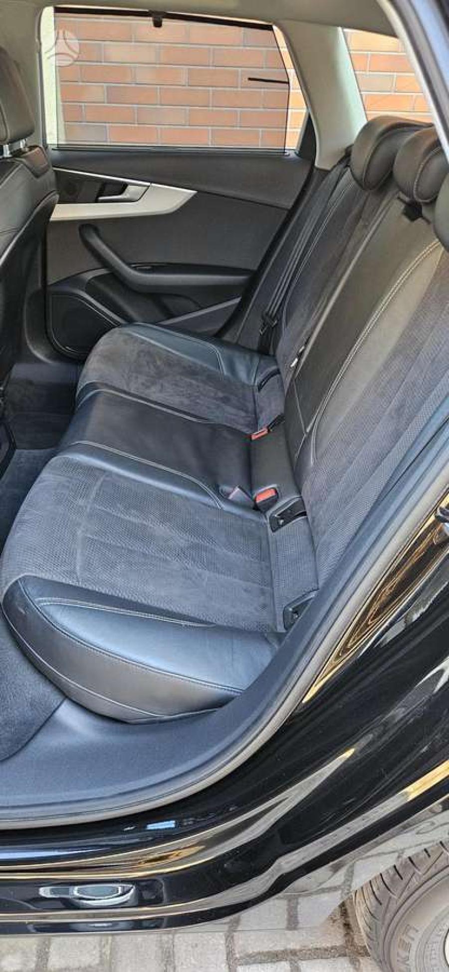 Black Audi A4 2021 in Telschi, with an engine capacity of 1.97 L and mileage of 280 thousand km for 12900 €, photo 23 on AUTOMOTO.COM.LV