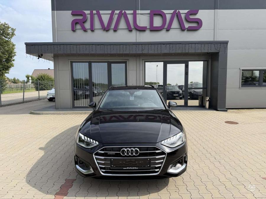 Black Audi A4 2021 in Siauliai, with an engine capacity of 1.98 L and mileage of 195 thousand km for 18990 €, photo 1 on AUTOMOTO.COM.LV