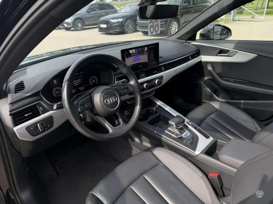 Black Audi A4 2021 in Siauliai, with an engine capacity of 1.98 L and mileage of 195 thousand km for 18990 €, photo 13 on AUTOMOTO.COM.LV