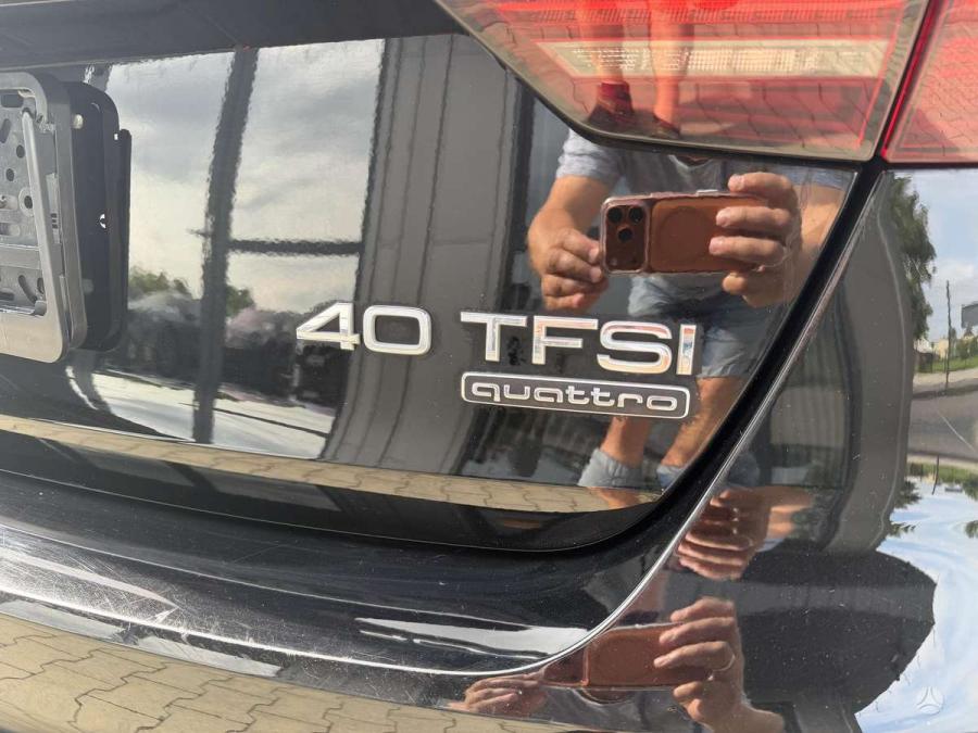 Black Audi A4 2021 in Siauliai, with an engine capacity of 1.98 L and mileage of 195 thousand km for 18990 €, photo 28 on AUTOMOTO.COM.LV