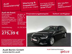 Melns Audi A4 2022 Kauņa, ar dzinēja tilpumu 2.00 L un nobraukumu 67 tūkst. km par 32068 €, foto 1 vietnē AUTOMOTO.COM.LV
