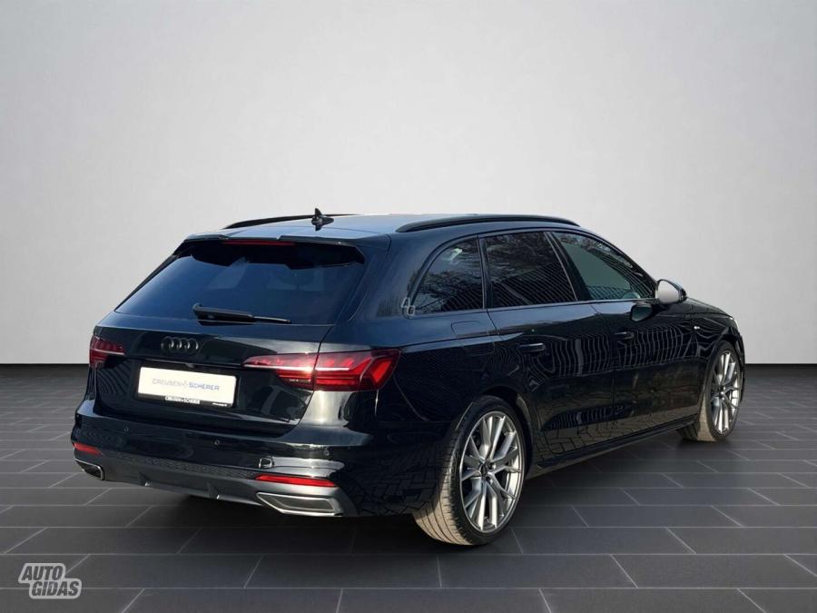 Melns Audi A4 2022 Kauņa, ar dzinēja tilpumu 2.00 L un nobraukumu 100 tūkst. km par 33114 €, foto 2 vietnē AUTOMOTO.COM.LV