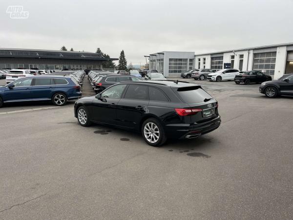 Black Audi A4 2022 in Kaunas, with an engine capacity of 2.00 L and mileage of 50 thousand km for 25346 €, photo 9 on AUTOMOTO.COM.LV
