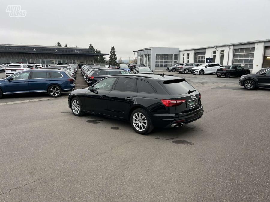 Melns Audi A4 2022 Kauņa, ar dzinēja tilpumu 2.00 L un nobraukumu 50 tūkst. km par 25346 €, foto 9 vietnē AUTOMOTO.COM.LV
