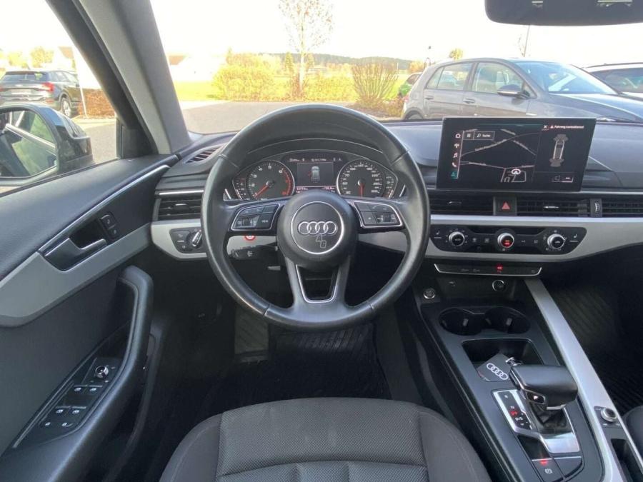 Melns Audi A4 2022 Kauņa, ar dzinēja tilpumu 2.00 L un nobraukumu 54 tūkst. km par 28881 €, foto 9 vietnē AUTOMOTO.COM.LV
