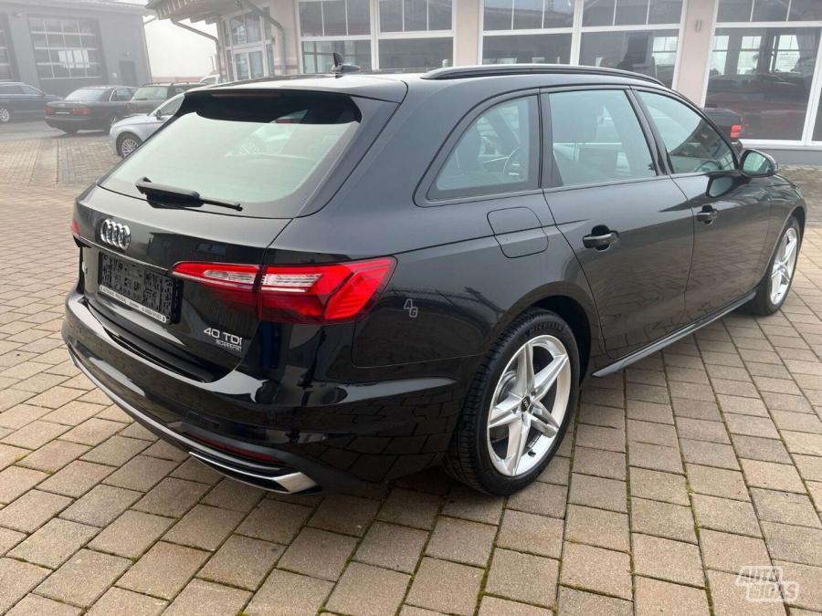 Melns Audi A4 2022 Kauņa, ar dzinēja tilpumu 2.00 L un nobraukumu 66 tūkst. km par 33009 €, foto 5 vietnē AUTOMOTO.COM.LV