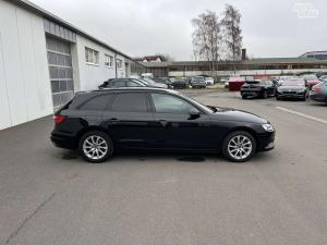 Black Audi A4 2022 in Kaunas, with an engine capacity of 2.00 L and mileage of 50 thousand km for 25346 €, photo 5 on AUTOMOTO.COM.LV