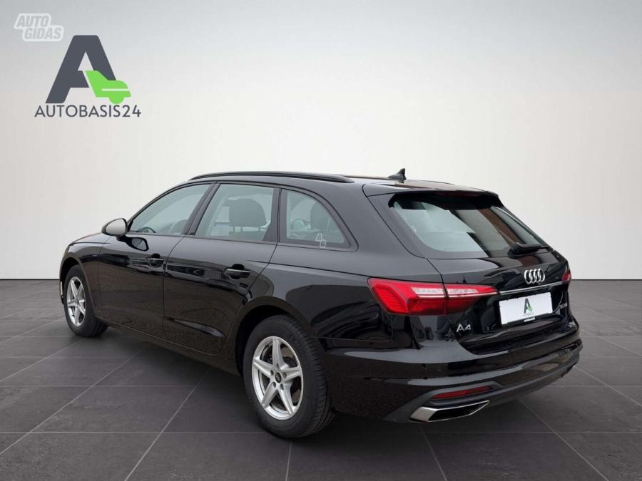 Black Audi A4 2022 in Kaunas, with an engine capacity of 2.00 L and mileage of 85 thousand km for 27878 €, photo 5 on AUTOMOTO.COM.LV