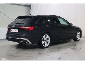 Black Audi A4 2022 in Kaunas, with an engine capacity of 2.00 L and mileage of 68 thousand km for 32566 €, photo 4 on AUTOMOTO.COM.LV
