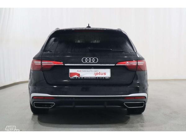 Black Audi A4 2022 in Kaunas, with an engine capacity of 2.00 L and mileage of 68 thousand km for 32566 €, photo 5 on AUTOMOTO.COM.LV