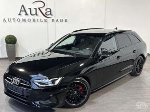 Black Audi A4 2022 in Kaunas, with an engine capacity of 2.00 L and mileage of 78 thousand km for 30629 €, photo  on AUTOMOTO.COM.LV