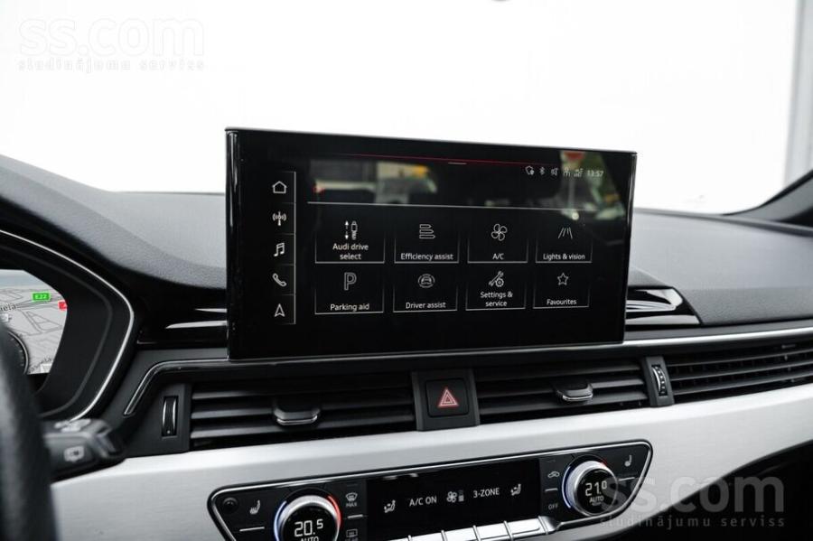 Melns Audi A4 2022 Rīga, ar dzinēja tilpumu 2.00 L un nobraukumu 167 tūkst. km par 20350 €, foto 22 vietnē AUTOMOTO.COM.LV
