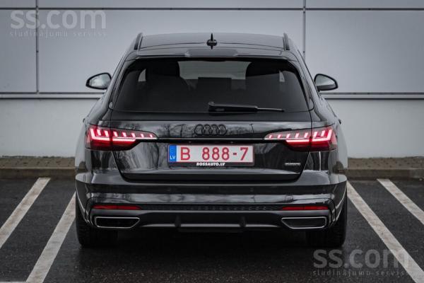Melns Audi A4 2022 Rīga, ar dzinēja tilpumu 2.00 L un nobraukumu 200 tūkst. km par 24550 €, foto 5 vietnē AUTOMOTO.COM.LV