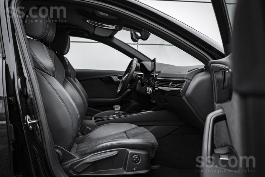 Black Audi A4 2022 in Riga, with an engine capacity of 2.00 L and mileage of 200 thousand km for 24550 €, photo 13 on AUTOMOTO.COM.LV