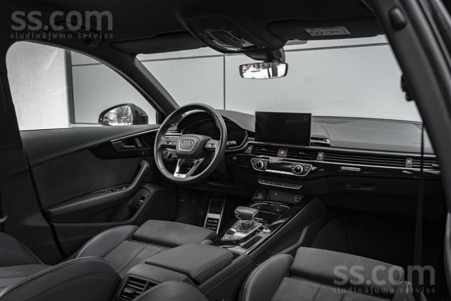 Black Audi A4 2022 in Riga, with an engine capacity of 2.00 L and mileage of 200 thousand km for 24550 €, photo 18 on AUTOMOTO.COM.LV
