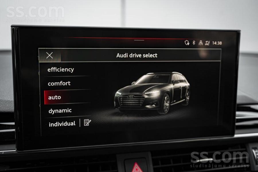 Black Audi A4 2022 in Riga, with an engine capacity of 2.00 L and mileage of 200 thousand km for 24550 €, photo 24 on AUTOMOTO.COM.LV