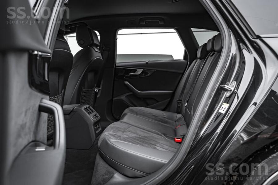 Black Audi A4 2022 in Riga, with an engine capacity of 2.00 L and mileage of 200 thousand km for 23990 €, photo 14 on AUTOMOTO.COM.LV
