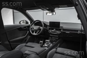 Black Audi A4 2022 in Riga, with an engine capacity of 2.00 L and mileage of 200 thousand km for 23990 €, photo 18 on AUTOMOTO.COM.LV