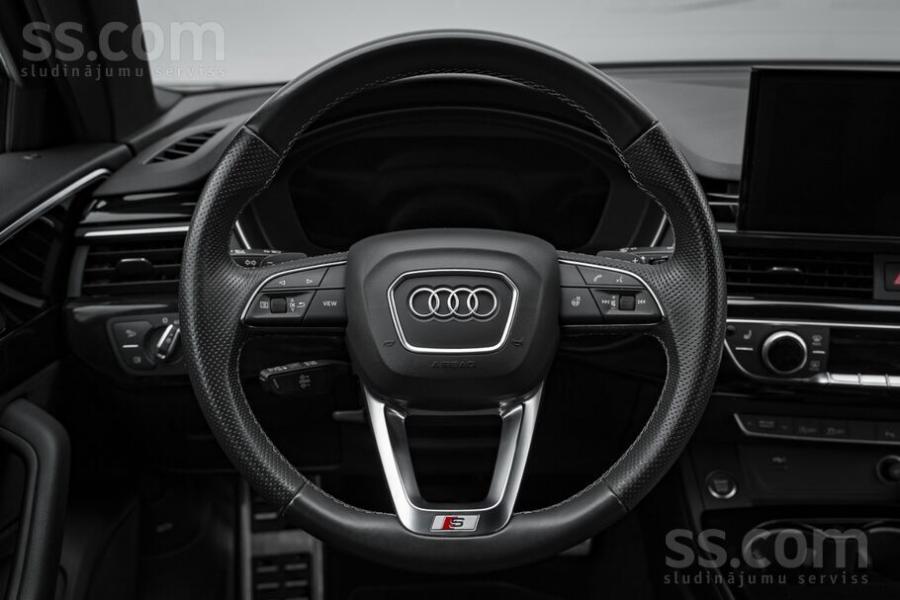 Black Audi A4 2022 in Riga, with an engine capacity of 2.00 L and mileage of 200 thousand km for 23990 €, photo 20 on AUTOMOTO.COM.LV