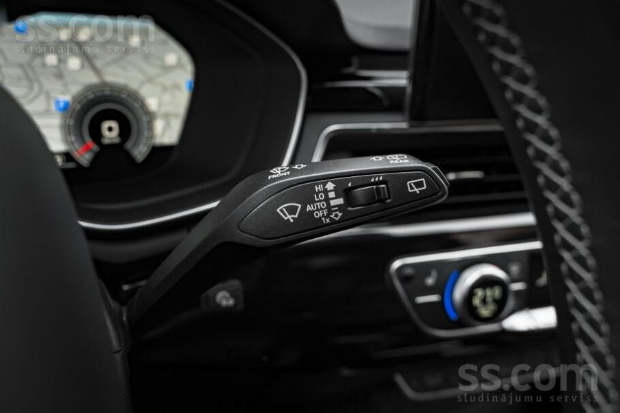 Black Audi A4 2022 in Riga, with an engine capacity of 2.00 L and mileage of 200 thousand km for 23990 €, photo 21 on AUTOMOTO.COM.LV
