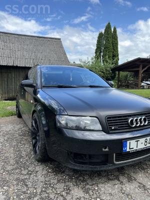 Black Audi A4 2022 in Cesis, with an engine capacity of 2.50 L and mileage of 342 thousand km for 2400 €, photo  on AUTOMOTO.COM.LV