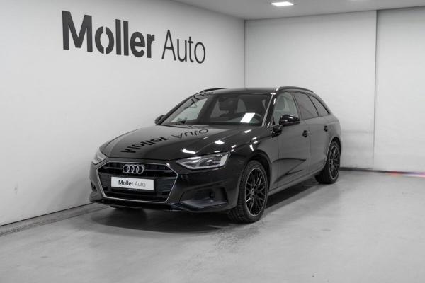 Black Audi A4 2022 in Vilnius, with an engine capacity of 2.00 L and mileage of 163 thousand km for 20900 €, photo 4 on AUTOMOTO.COM.LV