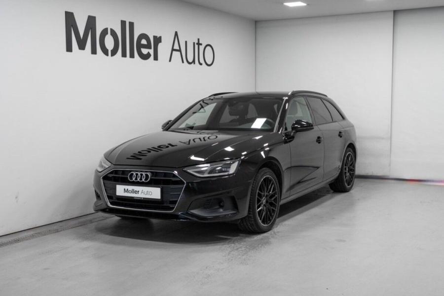 Black Audi A4 2022 in Vilnius, with an engine capacity of 2.00 L and mileage of 163 thousand km for 20900 €, photo 5 on AUTOMOTO.COM.LV
