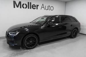 Black Audi A4 2022 in Vilnius, with an engine capacity of 2.00 L and mileage of 163 thousand km for 20900 €, photo 6 on AUTOMOTO.COM.LV