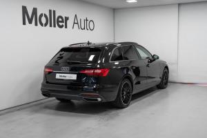 Black Audi A4 2022 in Vilnius, with an engine capacity of 2.00 L and mileage of 163 thousand km for 20900 €, photo 7 on AUTOMOTO.COM.LV