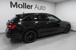 Black Audi A4 2022 in Vilnius, with an engine capacity of 2.00 L and mileage of 163 thousand km for 20900 €, photo 8 on AUTOMOTO.COM.LV