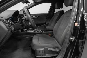 Black Audi A4 2022 in Vilnius, with an engine capacity of 2.00 L and mileage of 163 thousand km for 20900 €, photo 9 on AUTOMOTO.COM.LV