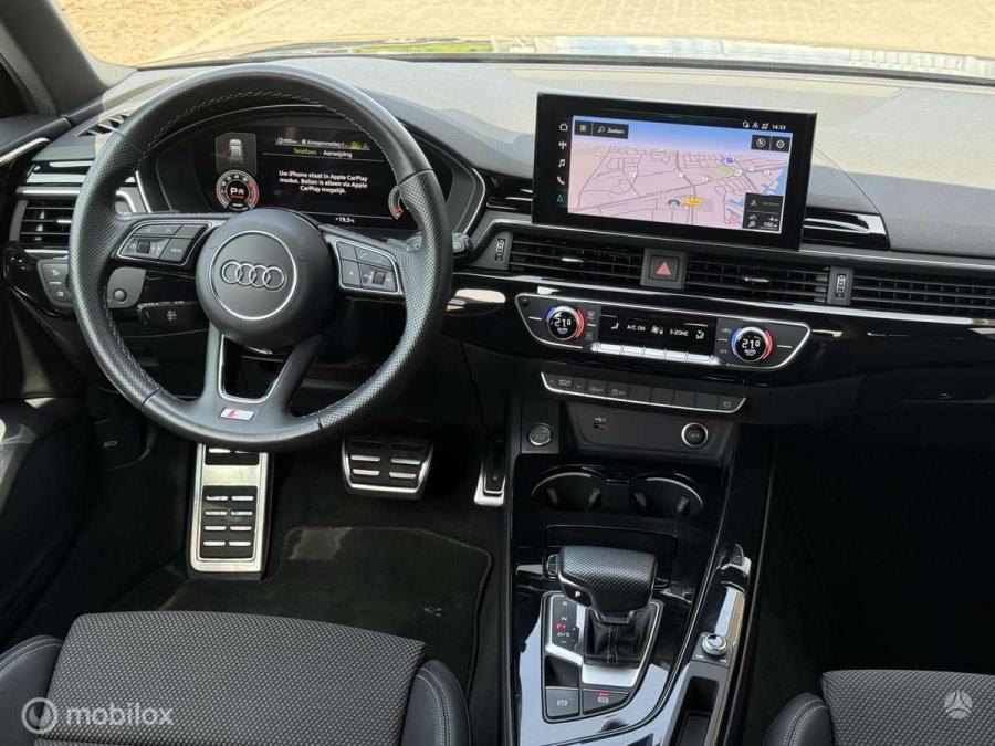 Black Audi A4 2022 in Vilnius, with an engine capacity of 1.98 L and mileage of 213 thousand km for 19500 €, photo 6 on AUTOMOTO.COM.LV