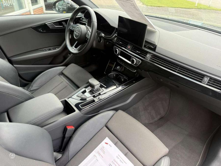 Black Audi A4 2022 in Vilnius, with an engine capacity of 1.98 L and mileage of 213 thousand km for 19500 €, photo 15 on AUTOMOTO.COM.LV
