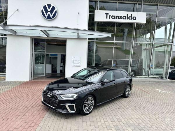 Black Audi A4 2022 in Siauliai, with an engine capacity of 1.97 L and mileage of 140 thousand km for 20900 €, photo 1 on AUTOMOTO.COM.LV
