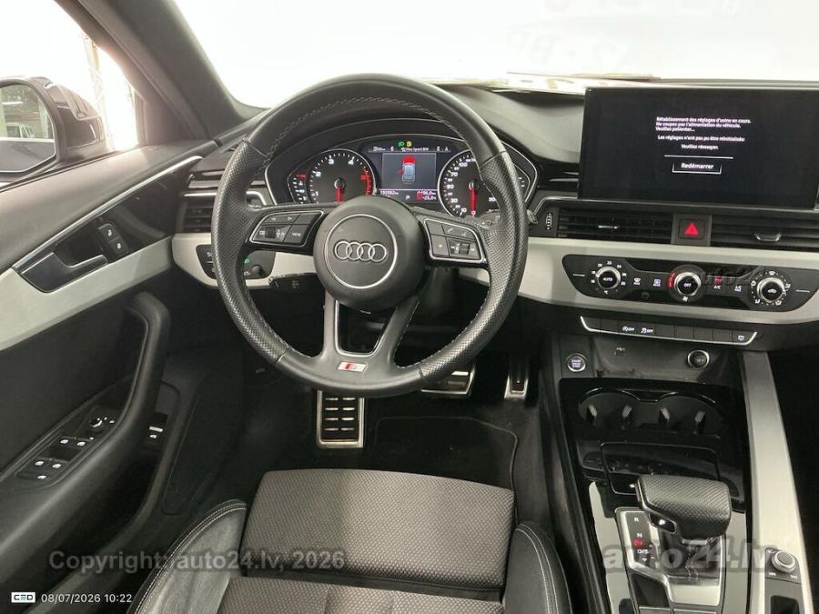 Black Audi A4 2022 in Tartu, with an engine capacity of 2.00 L and mileage of 192 thousand km for 17900 €, photo 7 on AUTOMOTO.COM.LV