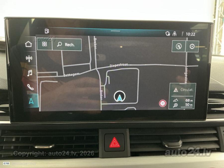 Black Audi A4 2022 in Tartu, with an engine capacity of 2.00 L and mileage of 192 thousand km for 17900 €, photo 8 on AUTOMOTO.COM.LV