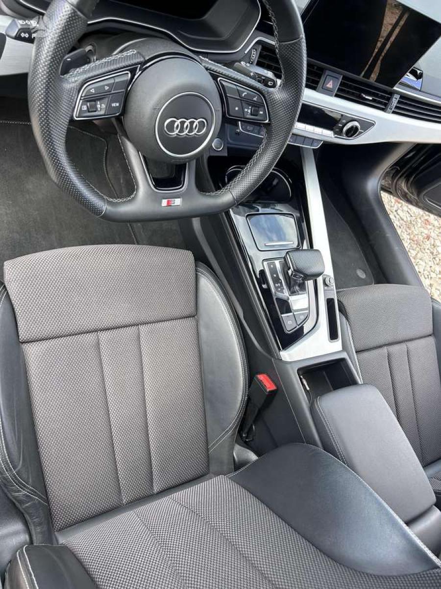 Melns Audi A4 2022 Panevēža, ar dzinēja tilpumu 1.97 L un nobraukumu 159 tūkst. km par 25600 €, foto 8 vietnē AUTOMOTO.COM.LV