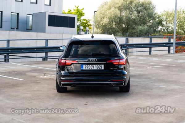 Black Audi A4 2022 in Tartu, with an engine capacity of 2.00 L and mileage of 267 thousand km for 15499 €, photo 6 on AUTOMOTO.COM.LV